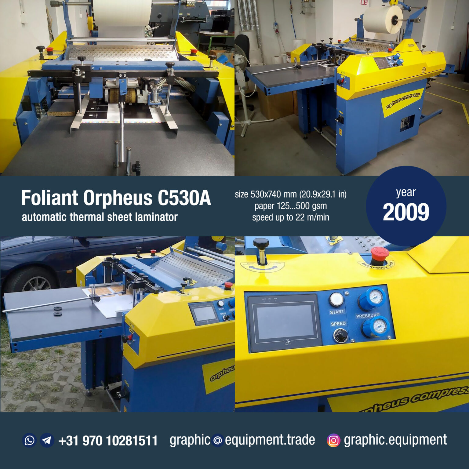 Graphic Equipment – used graphic equipment